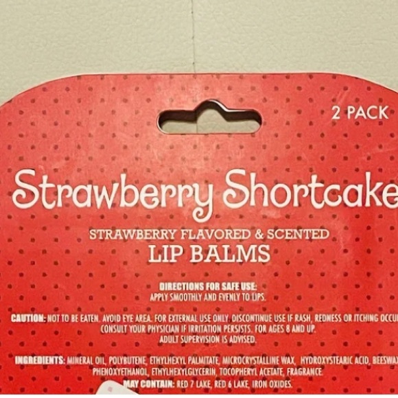 Strawberry Shortcake | Makeup | Strawberry Shortcake Lip Balm Set ...